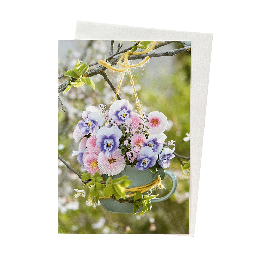 Greeting Card - Spring Flowers | Lauenstein Confiserie